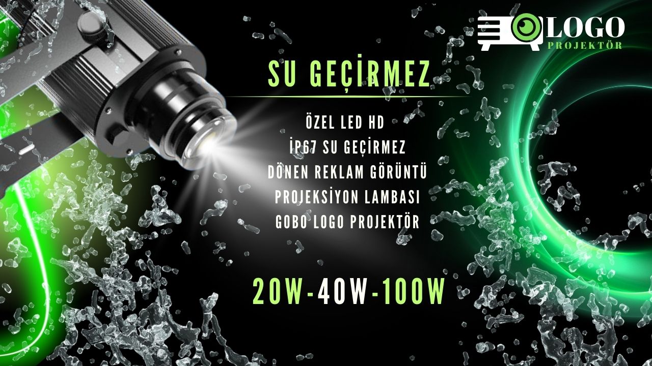 Logo Projektör 240W: Markanızı Işığa Boğmanın En Güçlü Yolu! - Logo ...